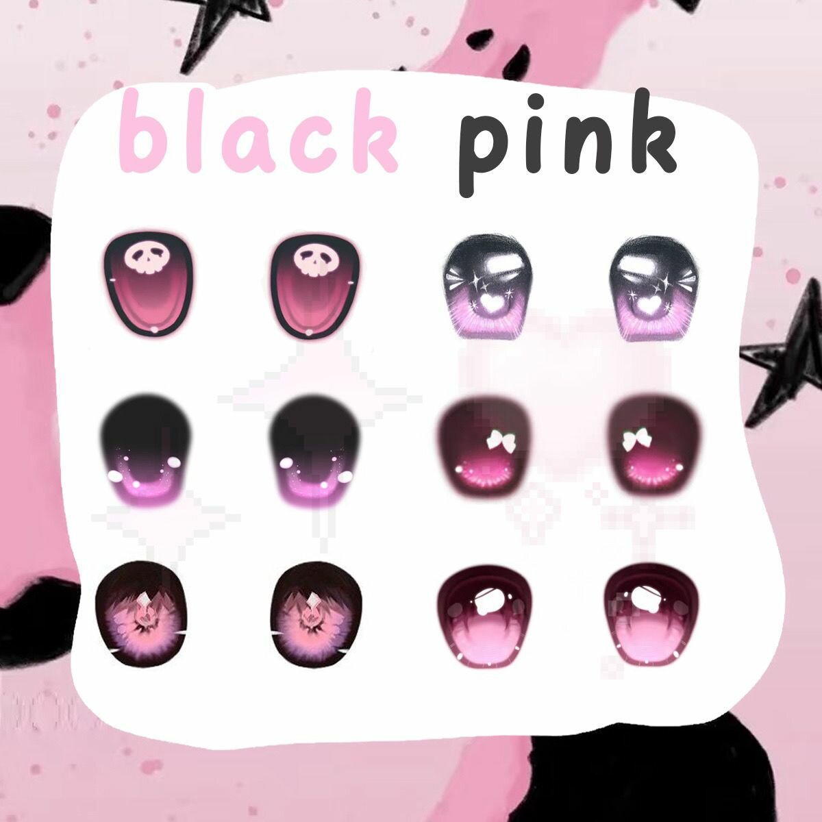 6 пар глазных линз в стиле аниме для BJD-кукол, стеклянные глазные яблоки для Light Chasing, Genshin Impact, Hatsune Miku, масштабы 1/6, 1/3, 1/4.