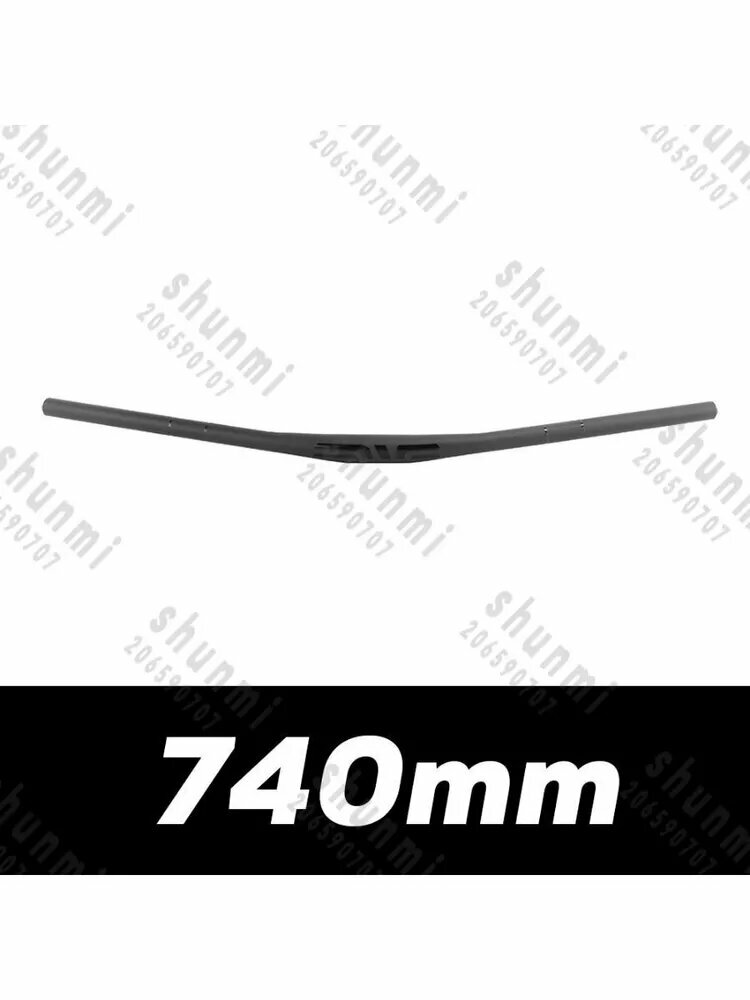 ENVE Карбоновый Руль MTB С 9-градусным Зажимом 31,8 mm Черная Метка, Длина 580 600 620 640 660 680 700 720 740 760 780мм Матовый