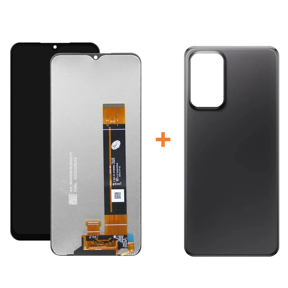 A23 A235F 235F/DS Экран дисплея для Samsung Galaxy A23 4G ЖК-дисплей Цифровой сенсорный экран с заменой рамки в сборе No Frame I Cover