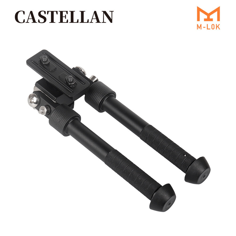 Новая модель 2026 года: вращающийся кронштейн V8 MLOK для бипода, металлический кронштейн для снайперской телескопической оптики.