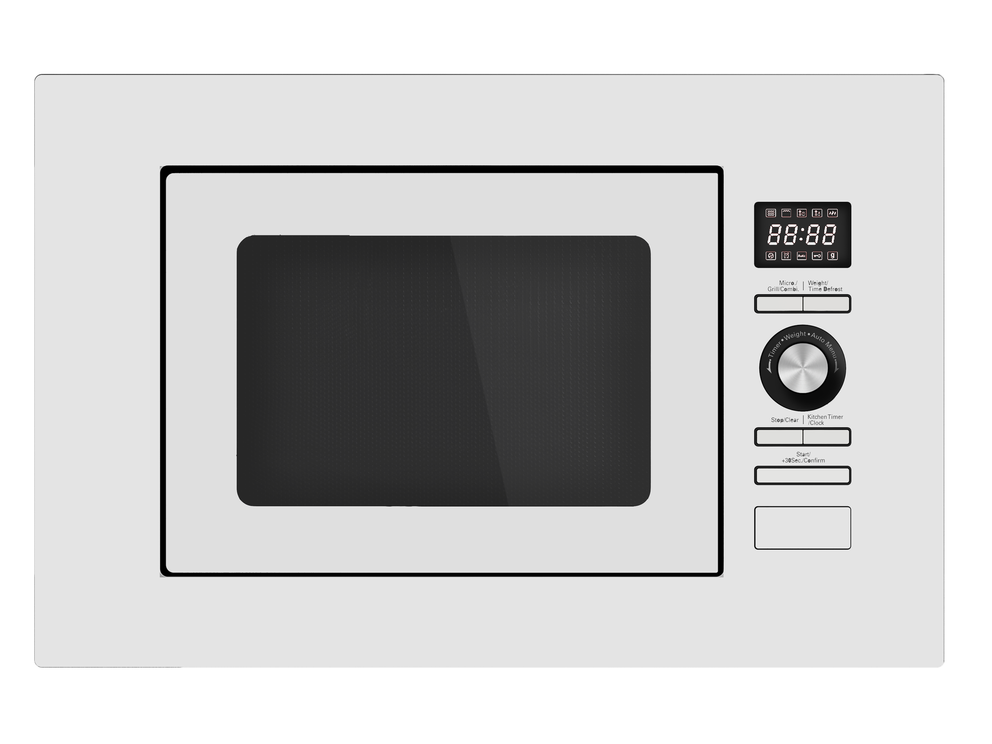 Встраиваемые микроволновые печи Midea Микроволновая печь встраиваемая Midea AG820BJU-WH Белый