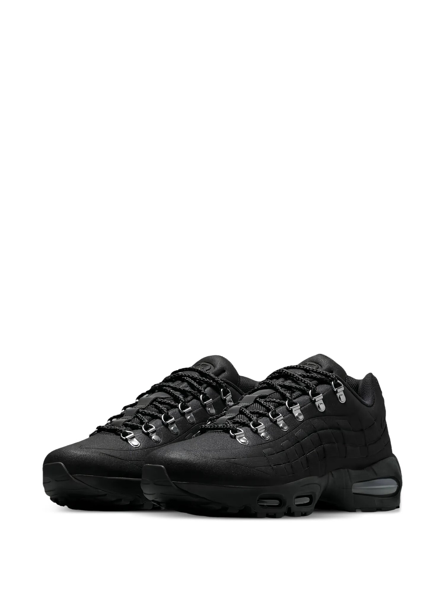 Кроссовки NIKE Air Max 95 Big Bubble, размер 14 US, черный — фото 1