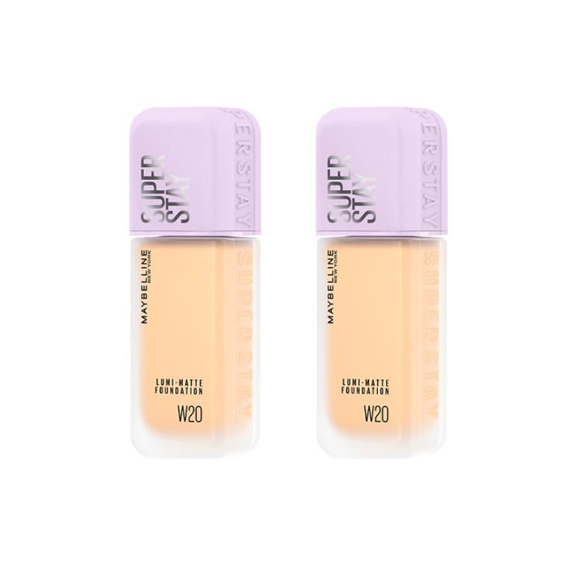 Жидкая тональная основа / Кремовая тональная основа женская Maybelline, оттенок W20 Soft Beige *2
