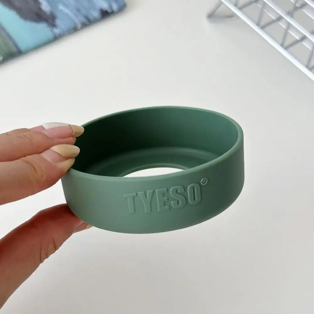 Силиконовая крышка для бутылки Tyeso, green