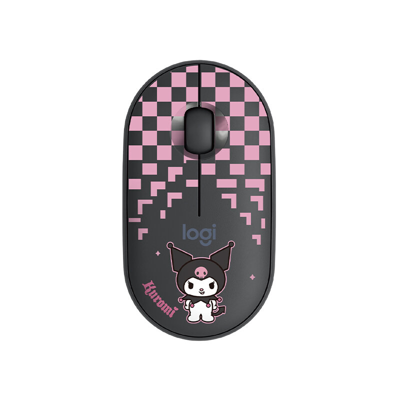 Мышь унисекс Logitech Pebble Mouse Kuromi, беспроводная Bluetooth, тихая, для офиса