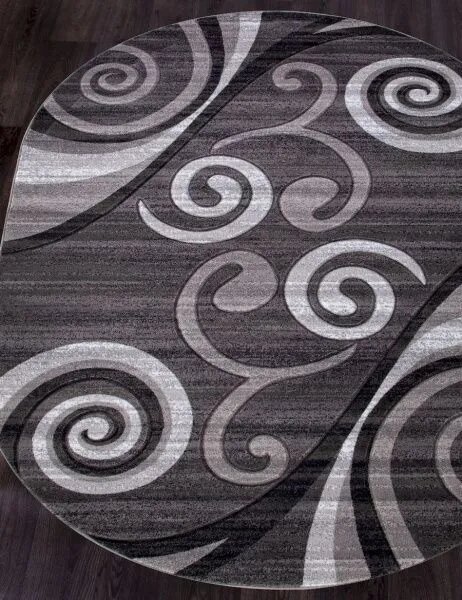 Ковёр Меринос Mega Carving D263 Gray Серый 2.5 х 3.5 м