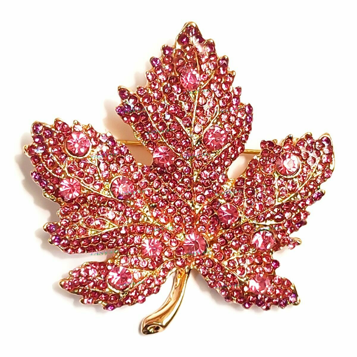 Брошь, стразы