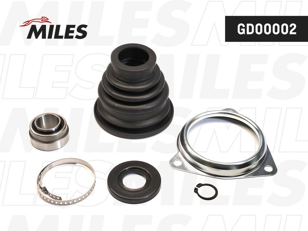Комплект пыльника шруса внутреннего L MILES GD00002 Renault Logan, Sandero 1.4, 1.6 04> с подшипником