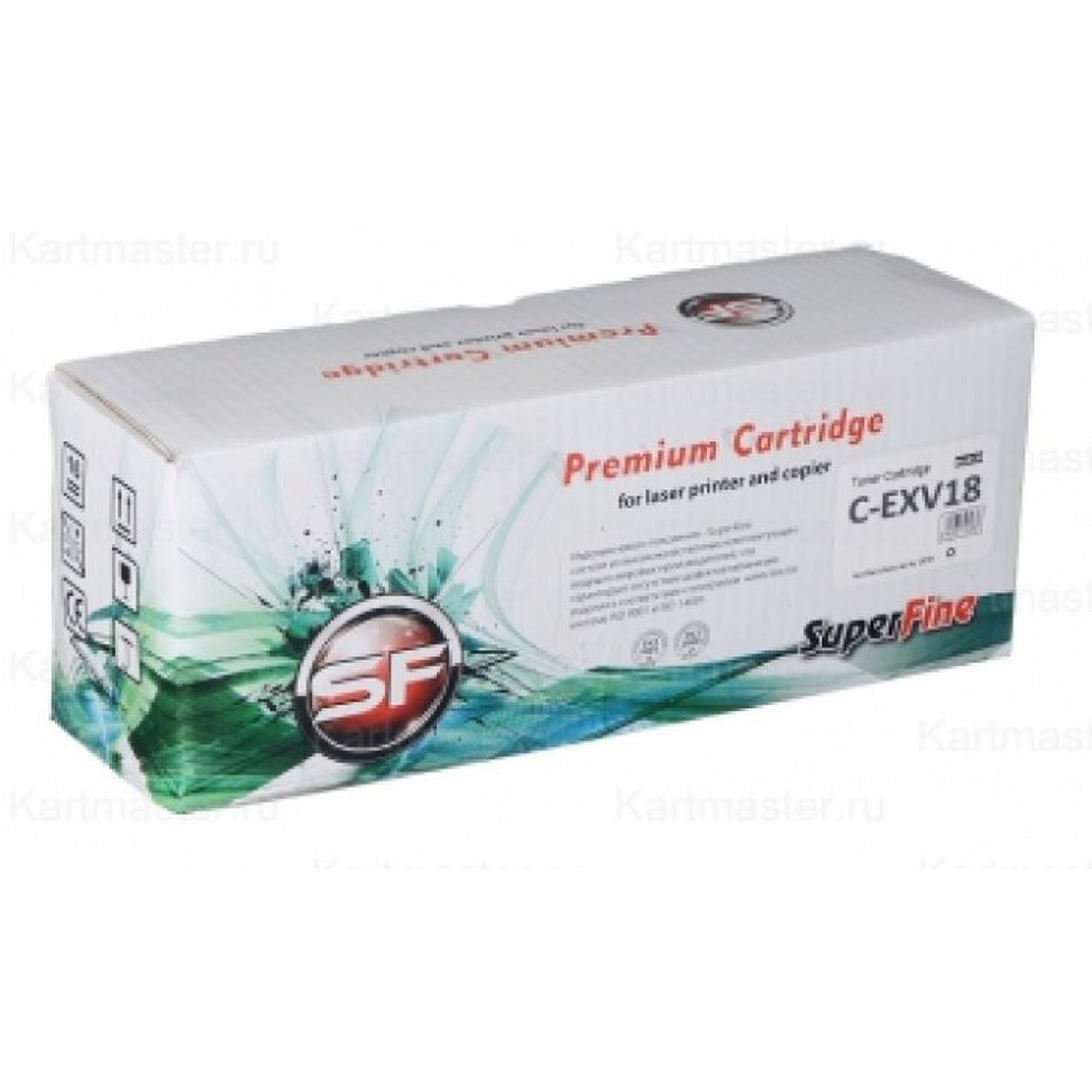 Картридж SuperFine C-EXV18, для Canon SuperFine, черно-белый, оригинальный