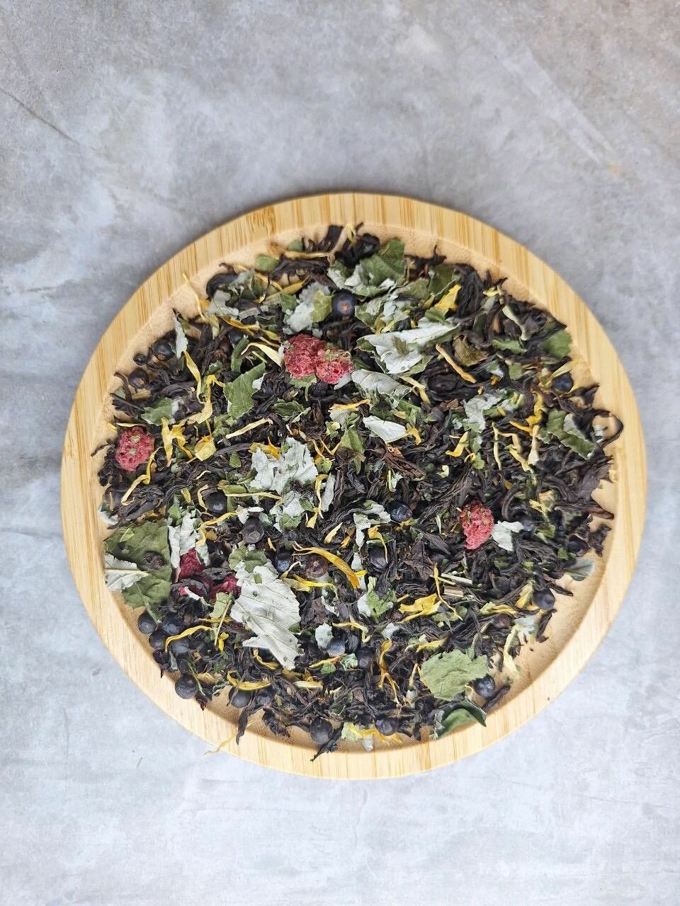 Чай черный листовой с малиной "Мишки Гамми" 200г