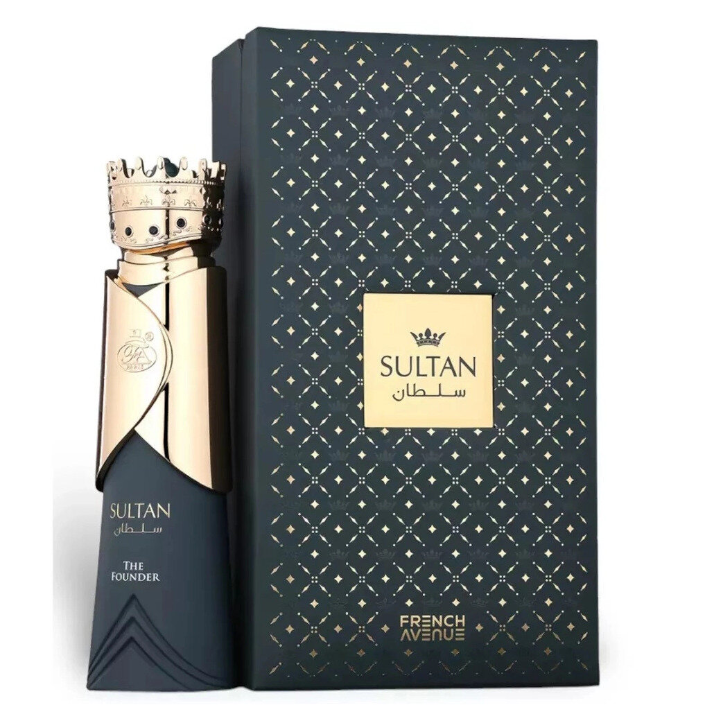 Парфюмерная вода Fragrance World Sultan The Founder 80 мл / Духи Фрагранс Ворлд Султан Зе Фаундер / Султан Основатель