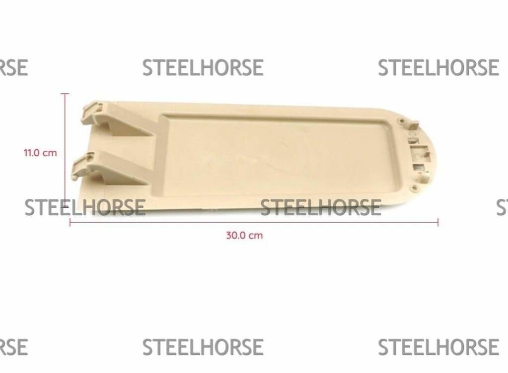 Подлокотник (ремкомплект) VW Golf4; Passat B5; T5; Octavia A4; Fabia; Rapid (крышка низ бежевая)