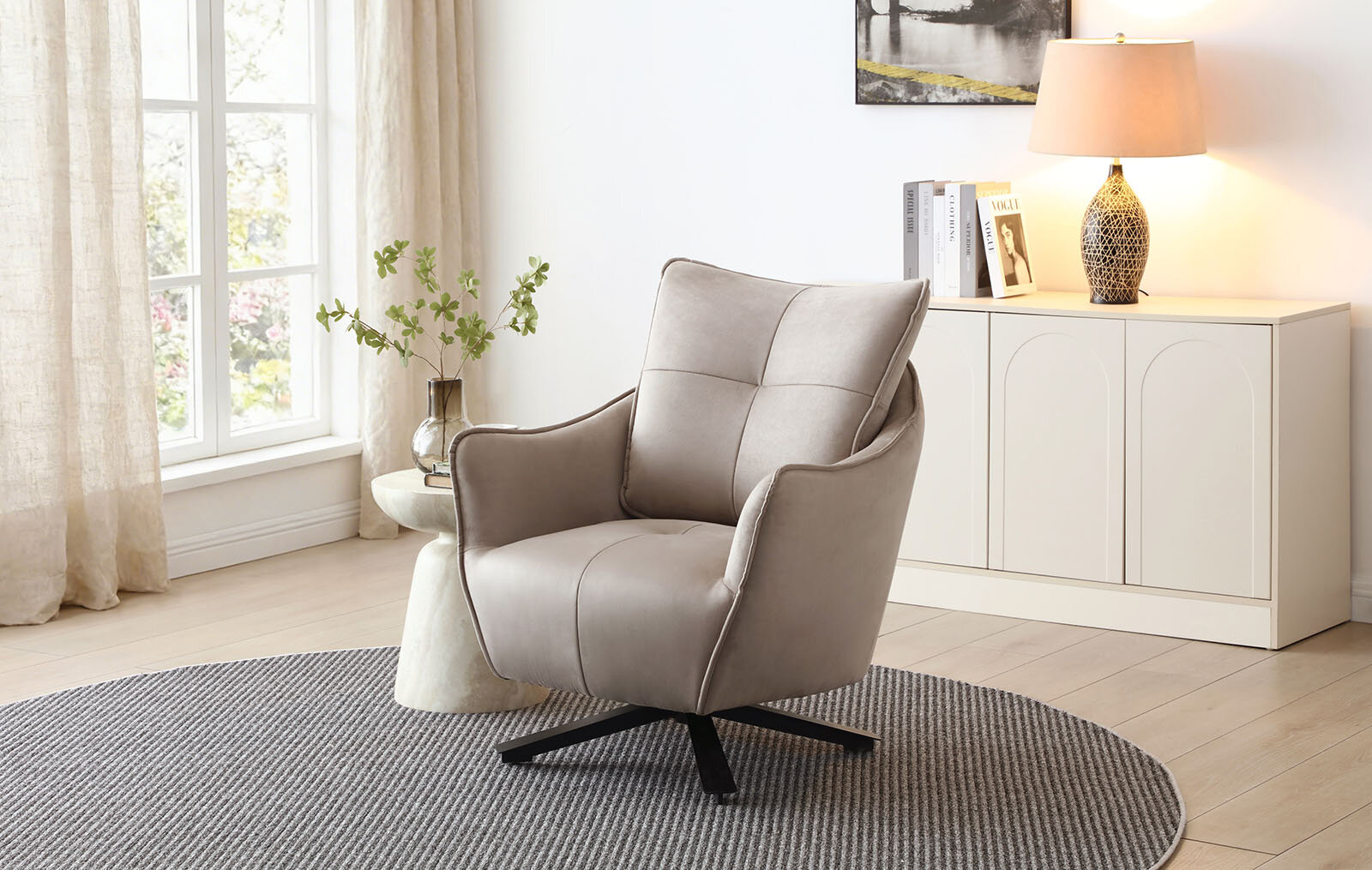 Кресло Lille, бежевый