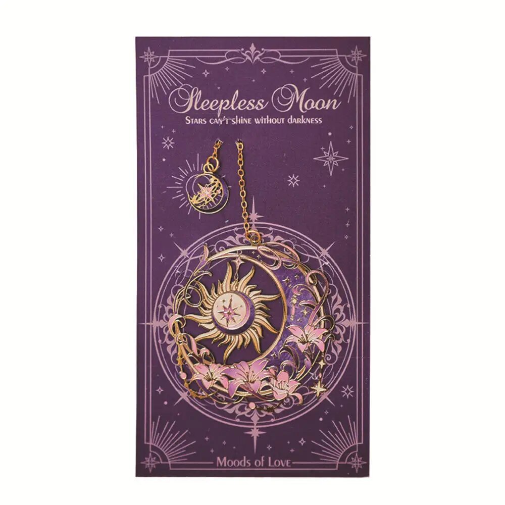Закладка Sleepless Moon, фиолетовый, Sun