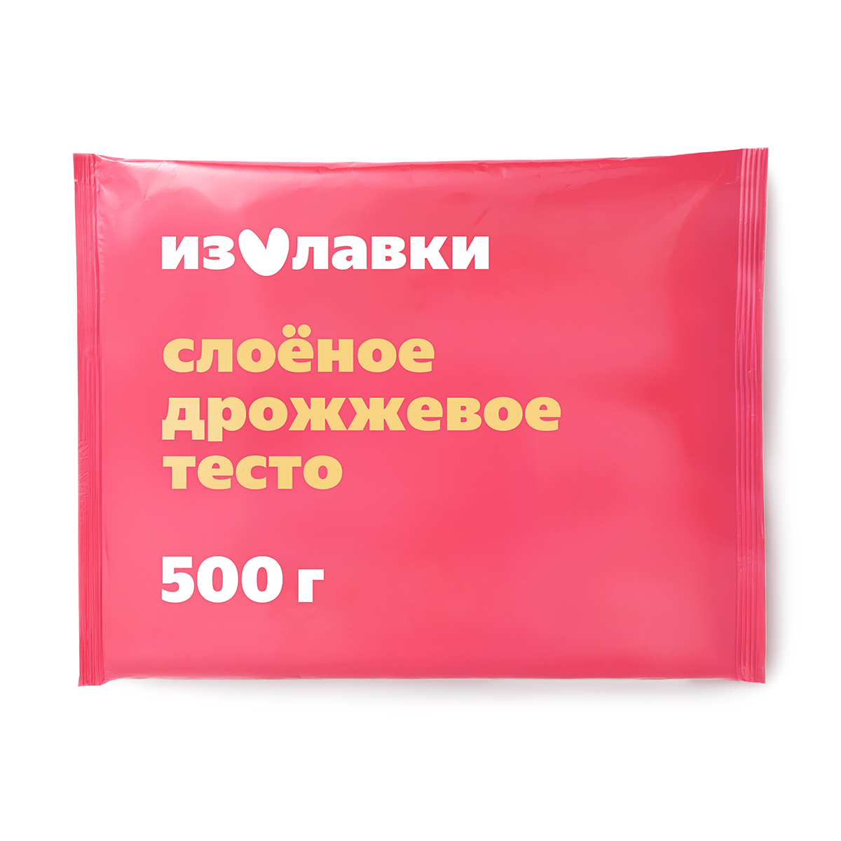 Тесто слоёное "Из Лавки", дрожжевое, 500 граммов, 1 упаковка