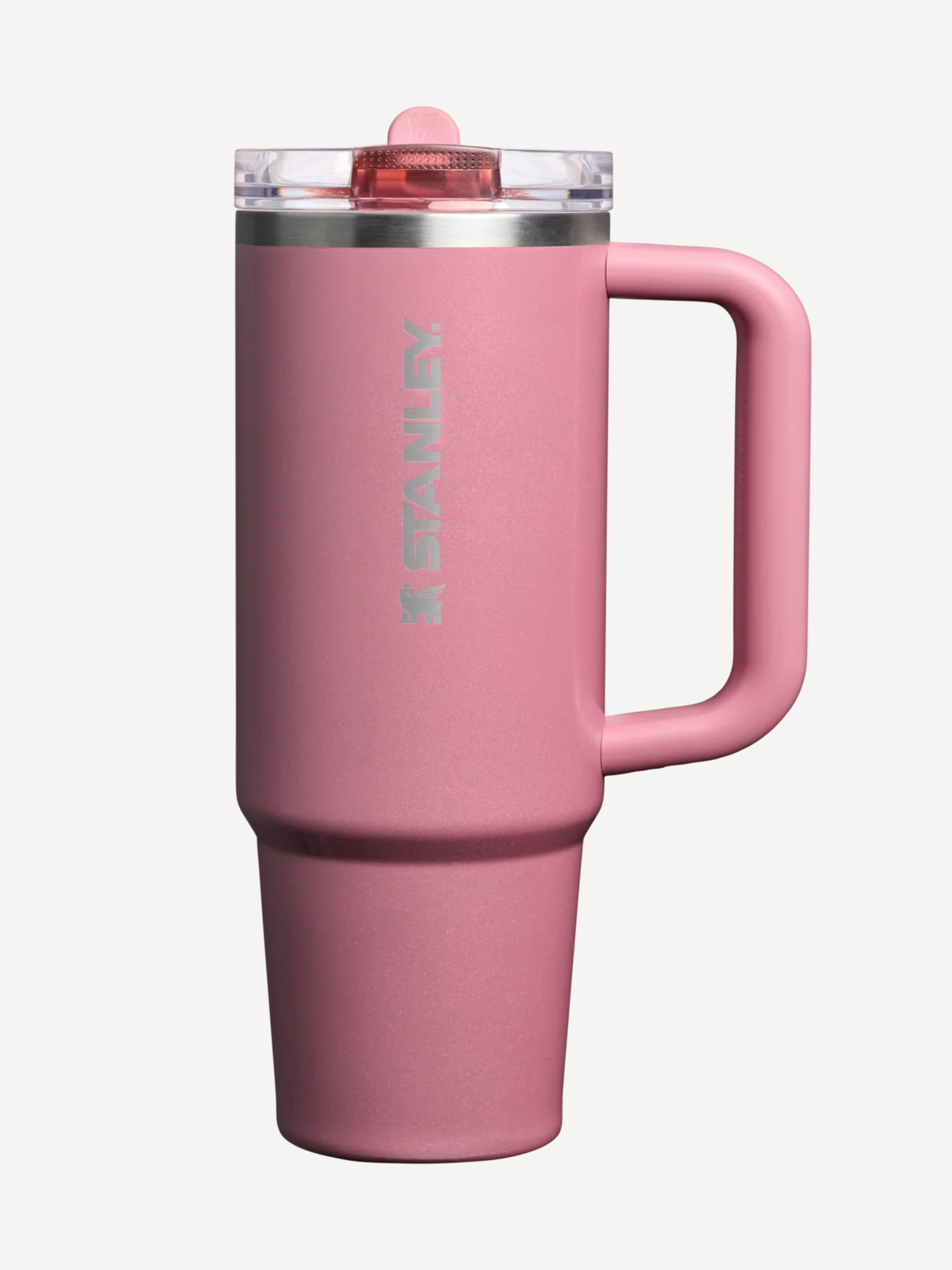 Термокружка Stanley Quencher H2.0 ProTour Flip Straw 0.89 л (30 oz), с трубочкой, цвет винно-бордовый с мерцанием (Port Shimmer), оригинал США