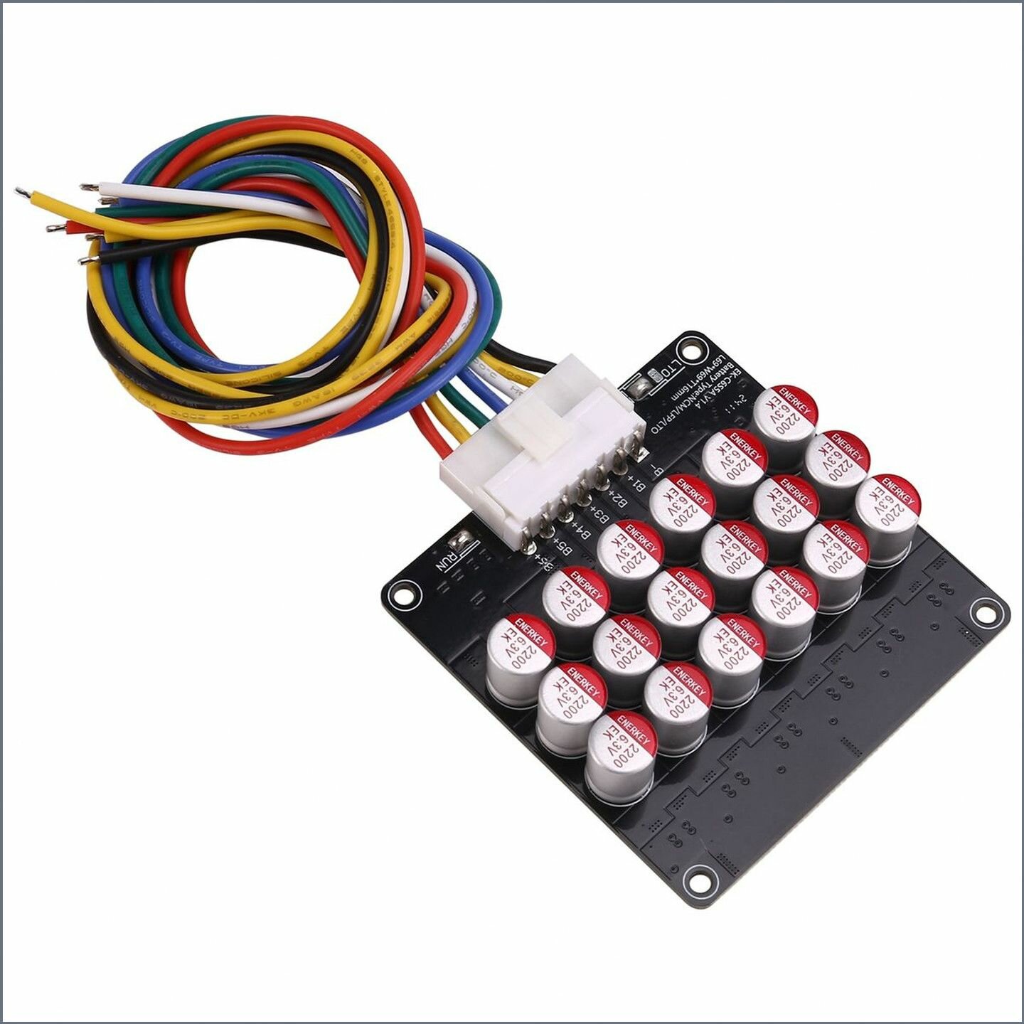 6S Активный эквалайзер Балансировщик Lifepo4 / Lipo / LTO батарея Энергетическая плата выравнивания конденсаторов