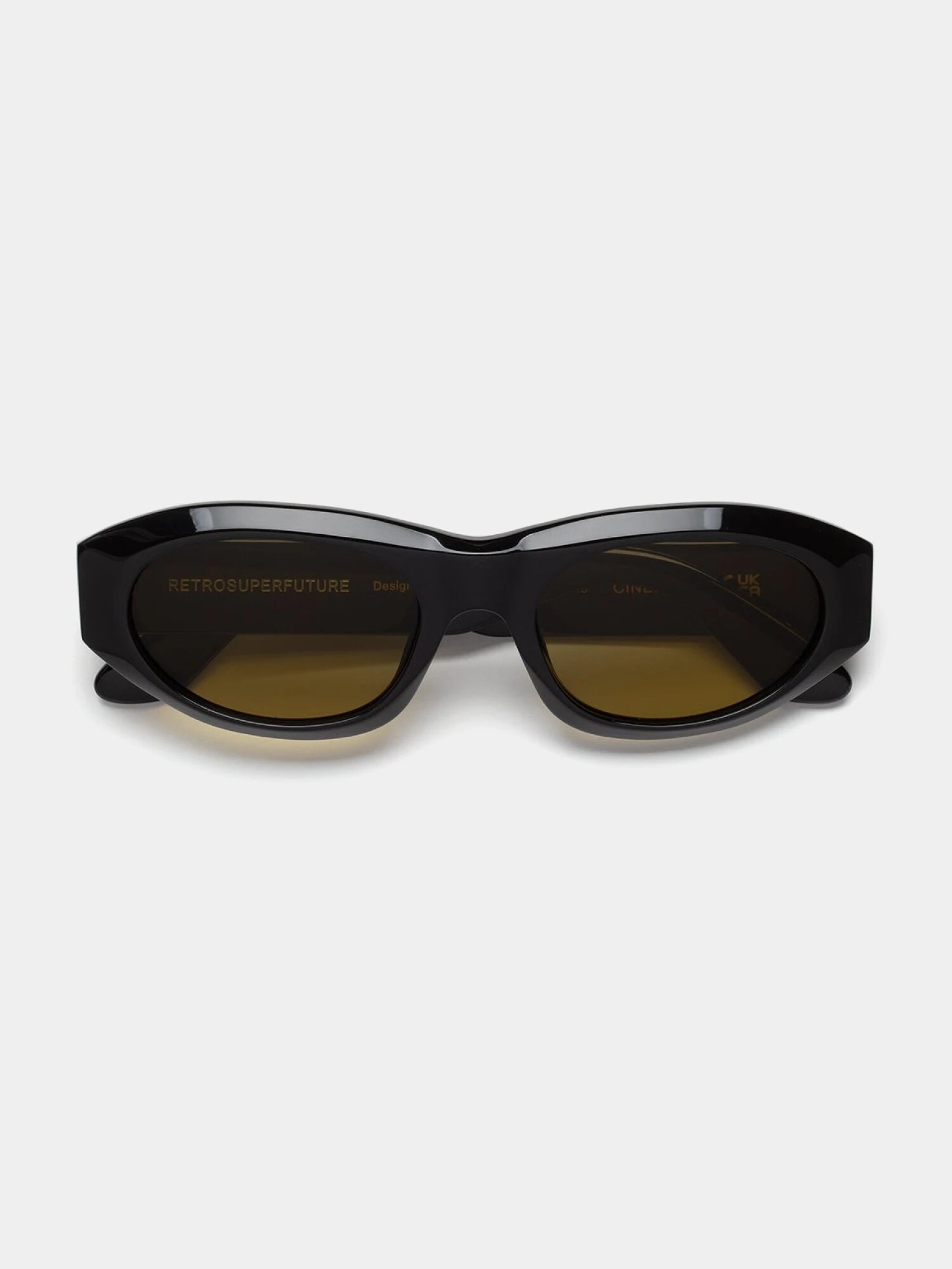 Очки RETROSUPERFUTURE Cinema Vintage Brown, Черный, One size