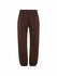 Брюки CALVIN KLEIN Logo-patch relaxed-fit track pants, размер 40 EU, коричневый