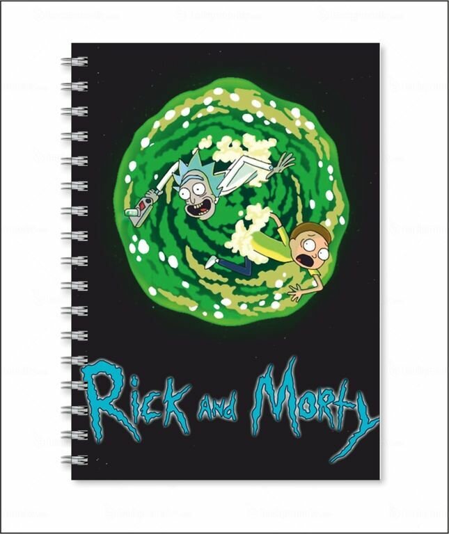 Тетрадь Рик и Морти - Rick and Morty