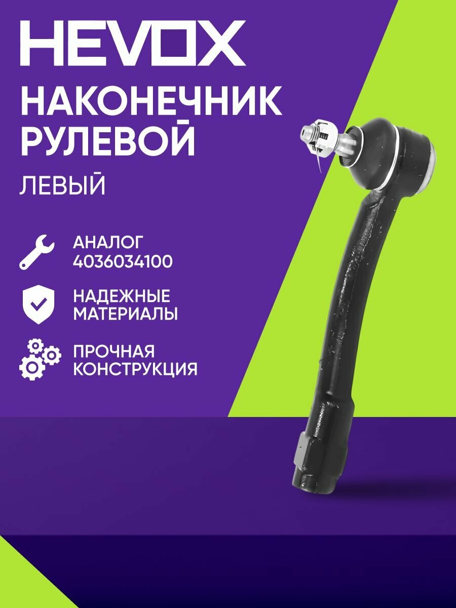 Рулевой наконечник левый Geely Atlas ; 4036034100