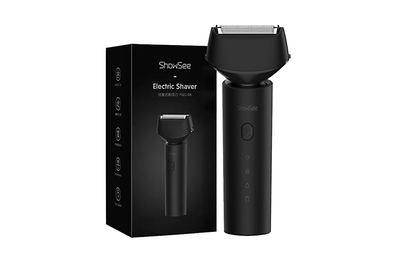 Электробритва мужская Showsee F601 BK Black+Box
