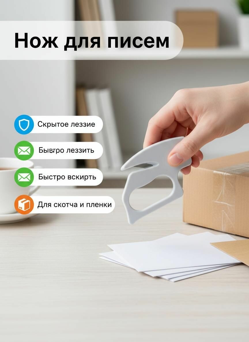 Многофункциональный нож для вскрытия писем