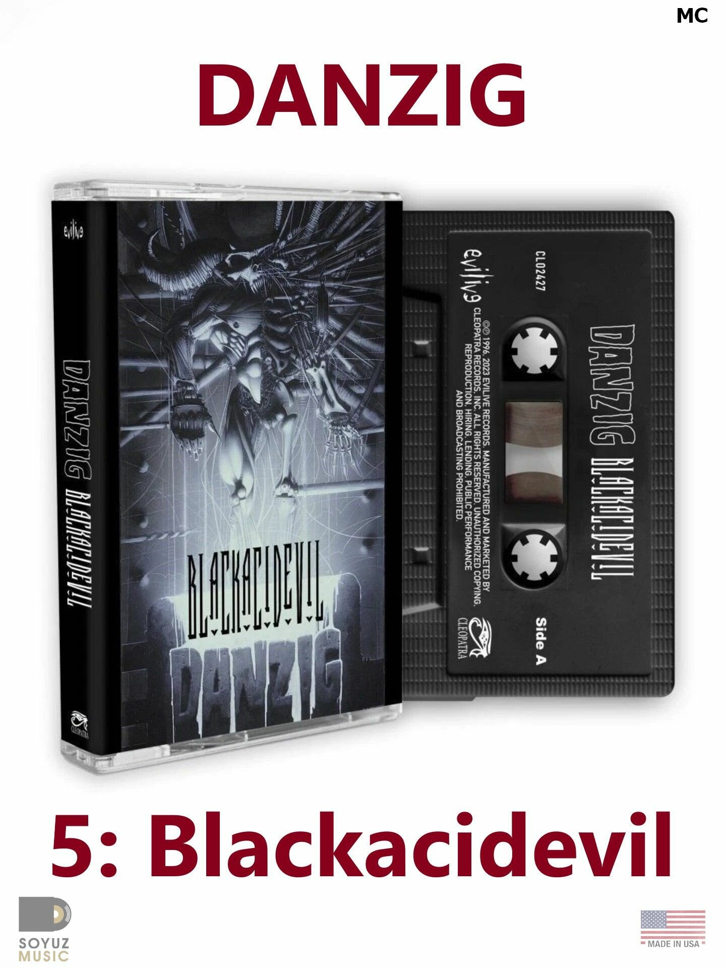 DANZIG. 5: Blackacidevil (MC/Аудиокассета/Импорт USA)