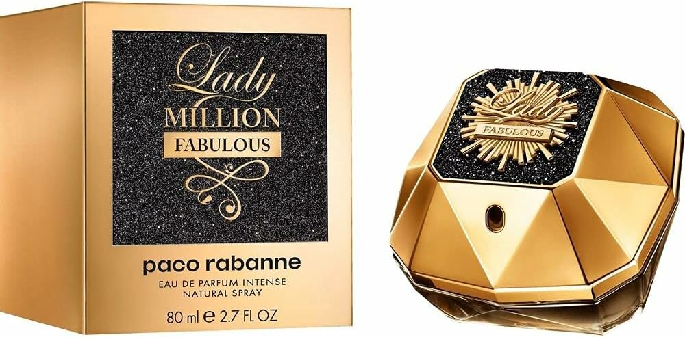 Paco Rabanne Lady Million Fabulous Женская парфюмерная вода 80мл