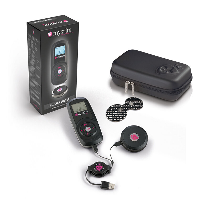 Mystim Cluster Buster, wireless eStim device starterkit Беспроводной блок для управления