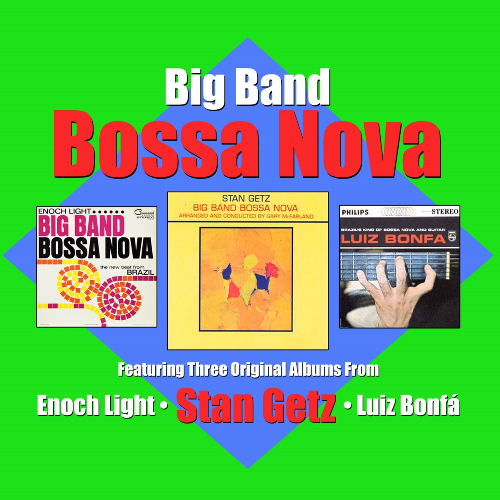 Компакт-диск Big Band Bossa Nova Various Artists (3CD)