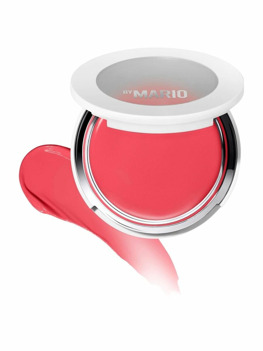 MAKEUP BY MARIO Кремовые румяна Soft Pop Plumping Blush Veil (Strawberry Sunset) 5 г