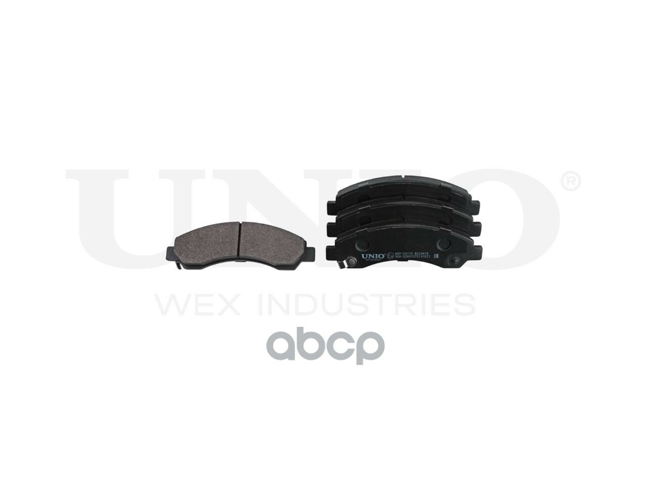 Колодки тормозные диск. передние Great Wall Hover 10-, Isuzu D-Max (8DH) 06- UNIO арт. BRP-20115