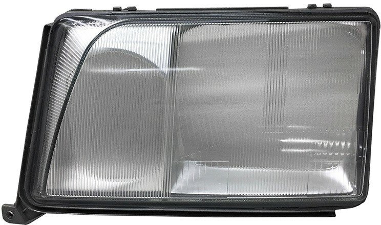 Стекло фары SAT ST-426-0003 Mercedes-Benz E-Class 93-95 слева