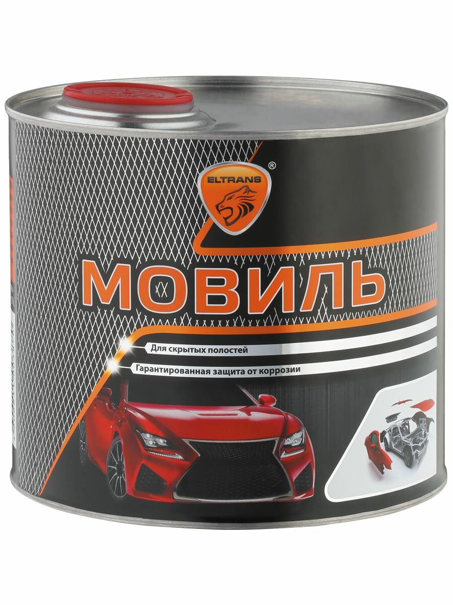 Автоконсервант порогов "Мовиль" 2,4 л Eltrans EL-0201.09 жестяная банка ELTRANS EL-0201.09 ELTRANS EL-0201.09