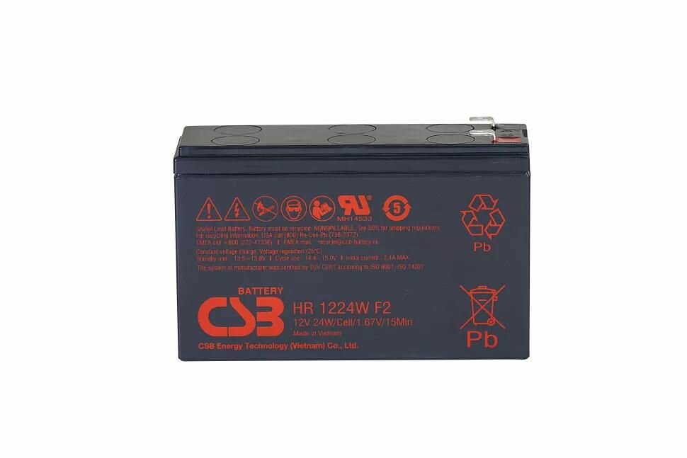 Аккумулятор CSB HR1224W F2