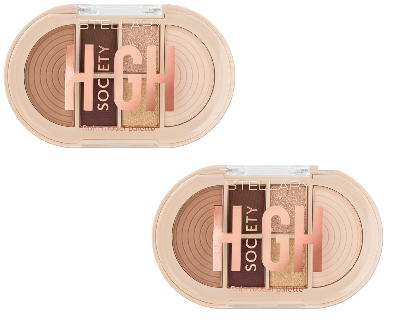Палетка теней Stellary для век / Eyeshadow palette High Society тон 03 2шт
