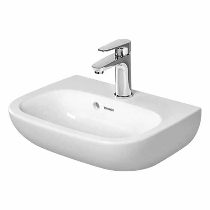 Раковина Duravit D-Code 07054500002 45х34см, подвесная, с 1 отв, цвет белый