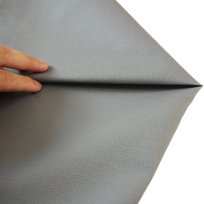 Искусственная кожа для рукоделия Hademade 20x30 см Серый, H02