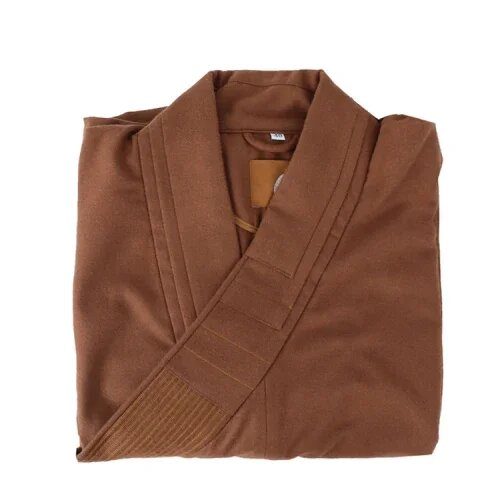 Халат Kungfu коричневый, шерсть, унисекс, Material: 44