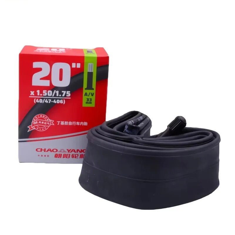 Камера для BMX CHAOYANG 20X1.5/1.75 Черный, 1PCS 20X1.5-1.75 AV