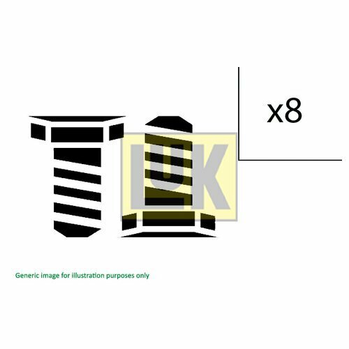 Комплект болтов маховика Luk 411023810 для Mitsubishi ASX, Lancer VIII, Outlander II