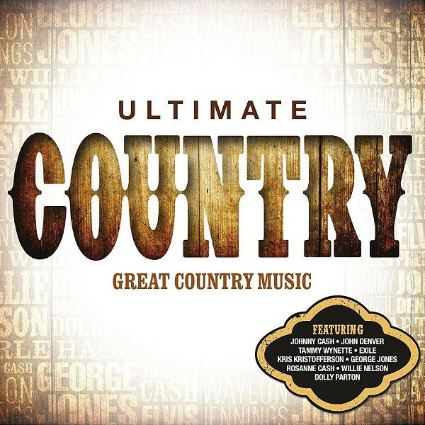VARIOUS - Ultimate Country, (4CD, Евросоюз, Импортное, Сборник) Компакт Диск