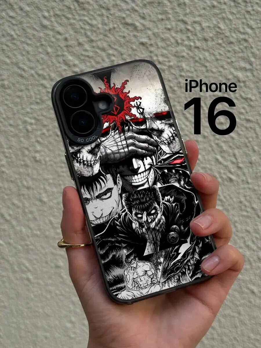 Чехол на iPhone 16 аниме