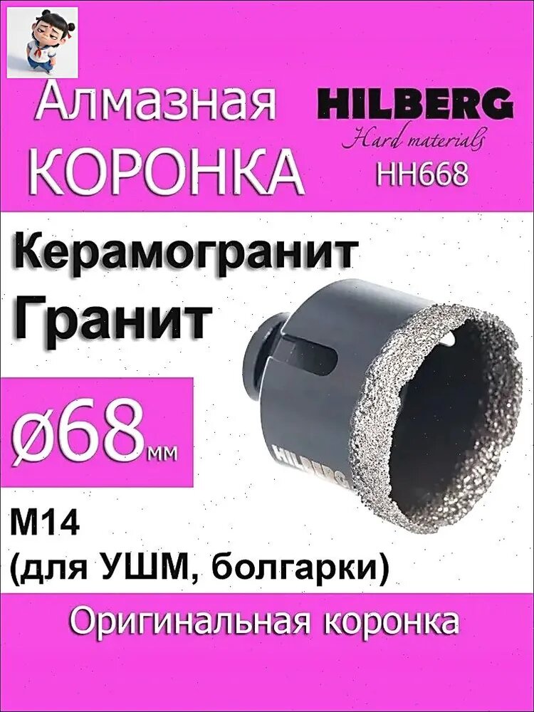 Коронка сверлильная