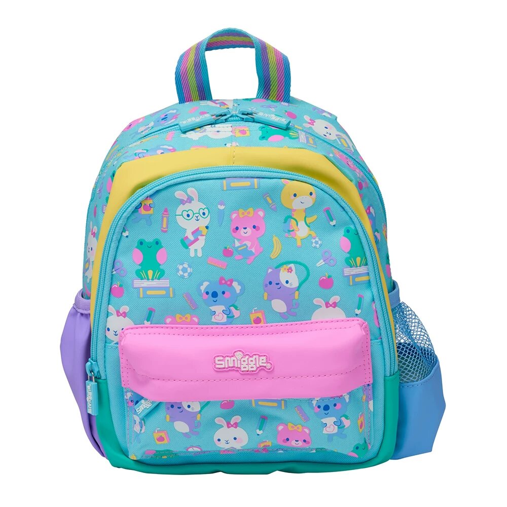 Smiggle Зеленый Животные Школьные Принадлежности Детский Рюкзак для Возраста 1-4