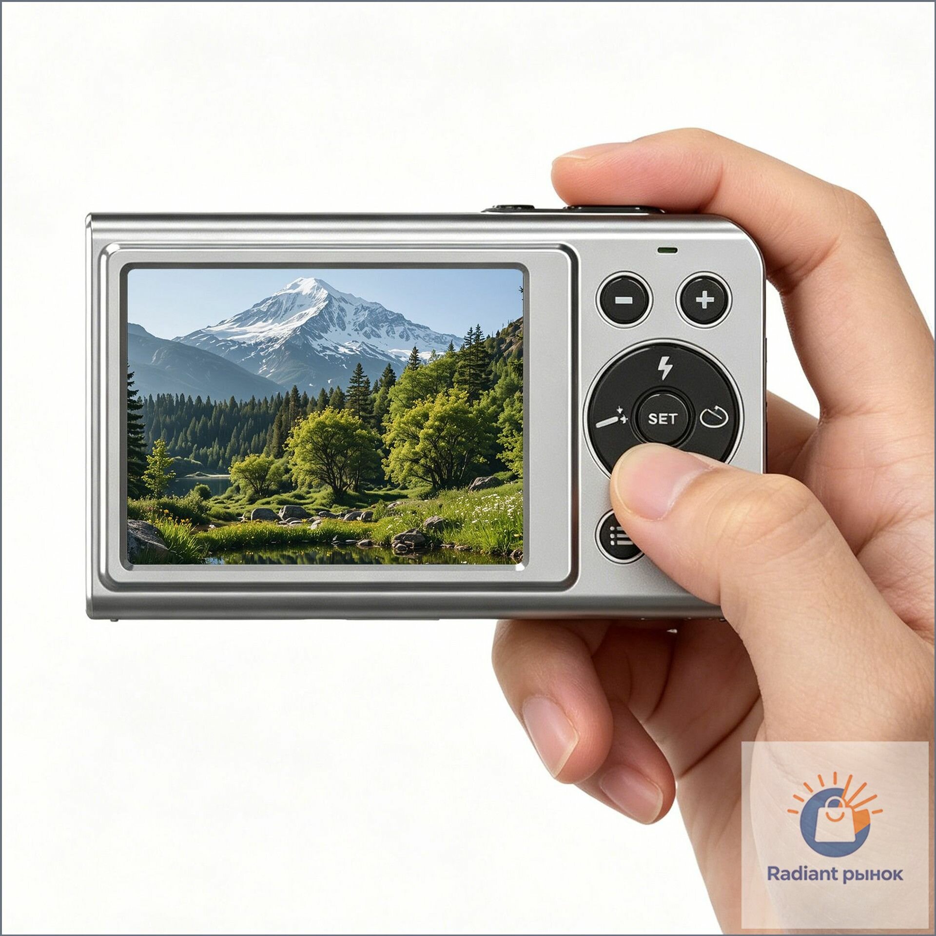Цифровой фотоаппарат 80 МП, видео 5K