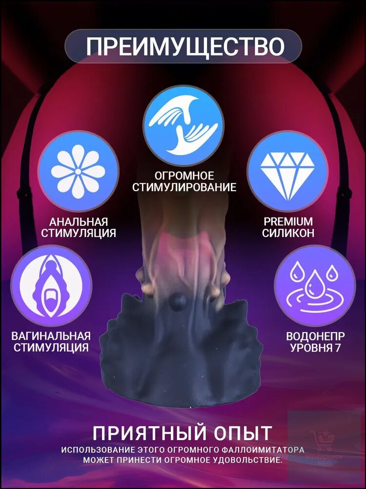 Фаллоимитатор, 19.5см — фото 1