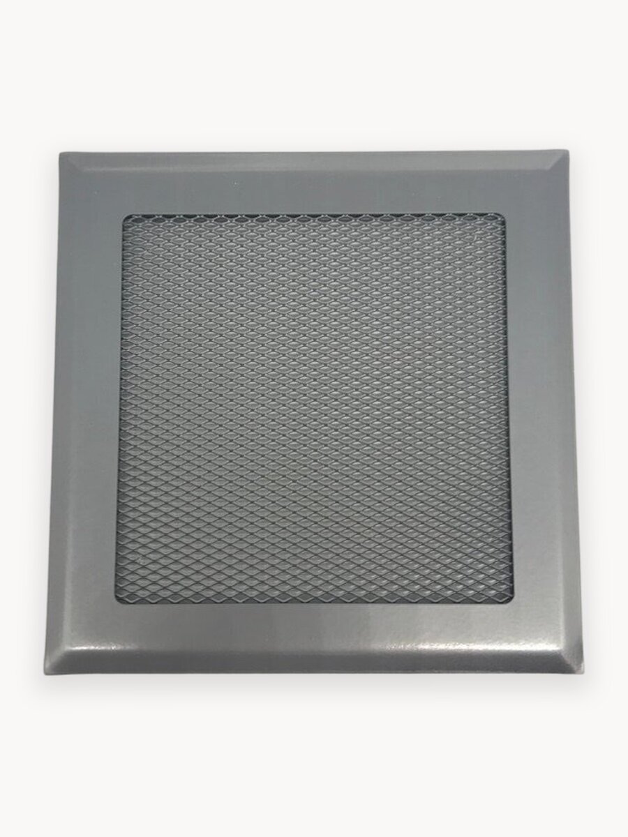 Решетка стальная на магнитах РП-170 сетка, хром матовая