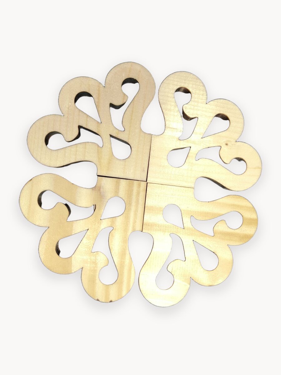 Наличники декоративные угловые "Весна большая" Арт-Вагонка 4 шт.